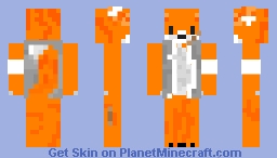 Hurtet fox Minecraft Skin