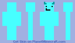 blue guy Minecraft Skin