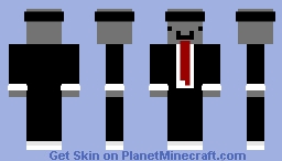 gray man Minecraft Skin