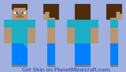 cartoon steve Minecraft Skin