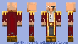 Piglin Pirate Minecraft Skin
