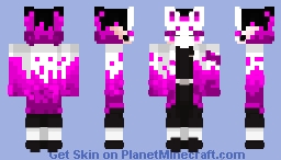 the kitsune Minecraft Skin