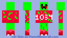 Scary Creeper Remastered Minecraft Skin