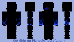blue Minecraft Skin