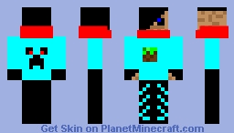 blood steve Minecraft Skin