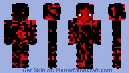 red Minecraft Skin