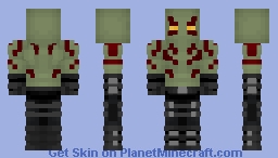 Drax (Marvel Comics) Minecraft Skin