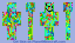 Random Color Skin Minecraft Skin