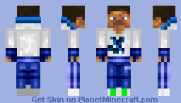 Steve X (hoodie) Minecraft Skin