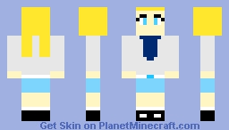 Bubbles Powerpuff Girls Z Minecraft Skin