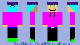 pink ninja 2.0 Minecraft Skin