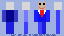 Joe Biden Minecraft Skin