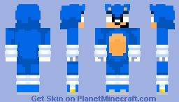 If 'Six' was a sonic oc Minecraft Skin