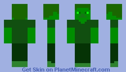 GREEN STEVE Minecraft Skin