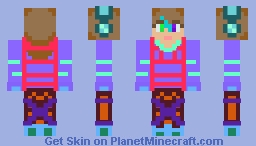 You choose Minecraft Skin