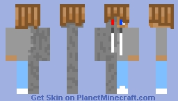 Half robot Minecraft Skin