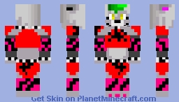 roxanne wolf security breach Minecraft Skin