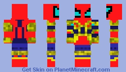 Iron spider-Man Minecraft Skin