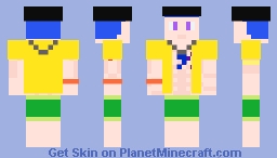 Beach Boy Steve Minecraft Skin