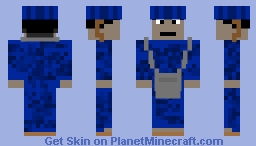 Man with Bucket Minecraft Skin
