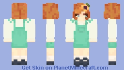 Girl In Dress Minecraft Skin