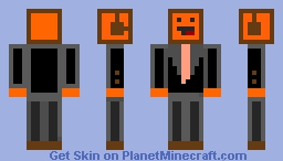 Orange Man by EthanTheLegend! :) Minecraft Skin