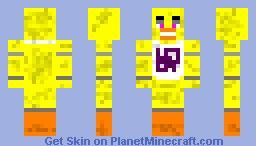 FNAF Chica Minecraft Skin