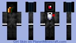 camera man Minecraft Skin