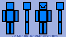 BLUE Minecraft Skin
