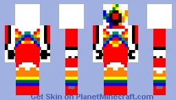 Custom Power Ranger for Spectrum Force - Base Red Minecraft Skin