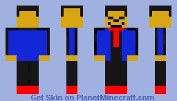 Casual Player Skin Minecraft Skin