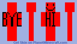HI Minecraft Skin
