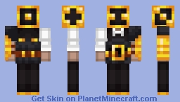 Golden Dice Guy Minecraft Skin
