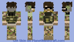 SASR] ★ Australian AMCU Soldier [2023] ★ Minecraft Skin