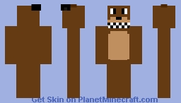 Freddy Fazbear Minecraft Skin
