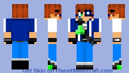 Benjamin Lancelot Alternate (Remake) Minecraft Skin