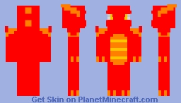 red dragon Minecraft Skin
