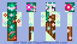 Basic dryad princess skin Minecraft Skin