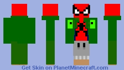 Peter.B.Parker Spider man Minecraft Skin