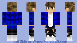 BlueNerd rework Minecraft Skin