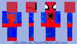 Spiderman Minecraft Skin