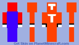 T Minecraft Skin