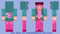 rosé girl Minecraft Skin