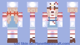 Hello kitty girl: Minecraft Skin