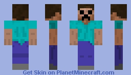 Scary Steve Minecraft Skin