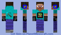 PRO gamer Steve Minecraft Skin