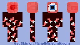 alternate style eyeball Minecraft Skin