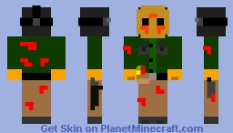 Evil Masked man part 6 Minecraft Skin
