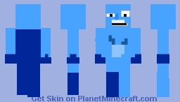 Blue scarab Minecraft Skin