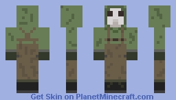 hazard character Minecraft Skin